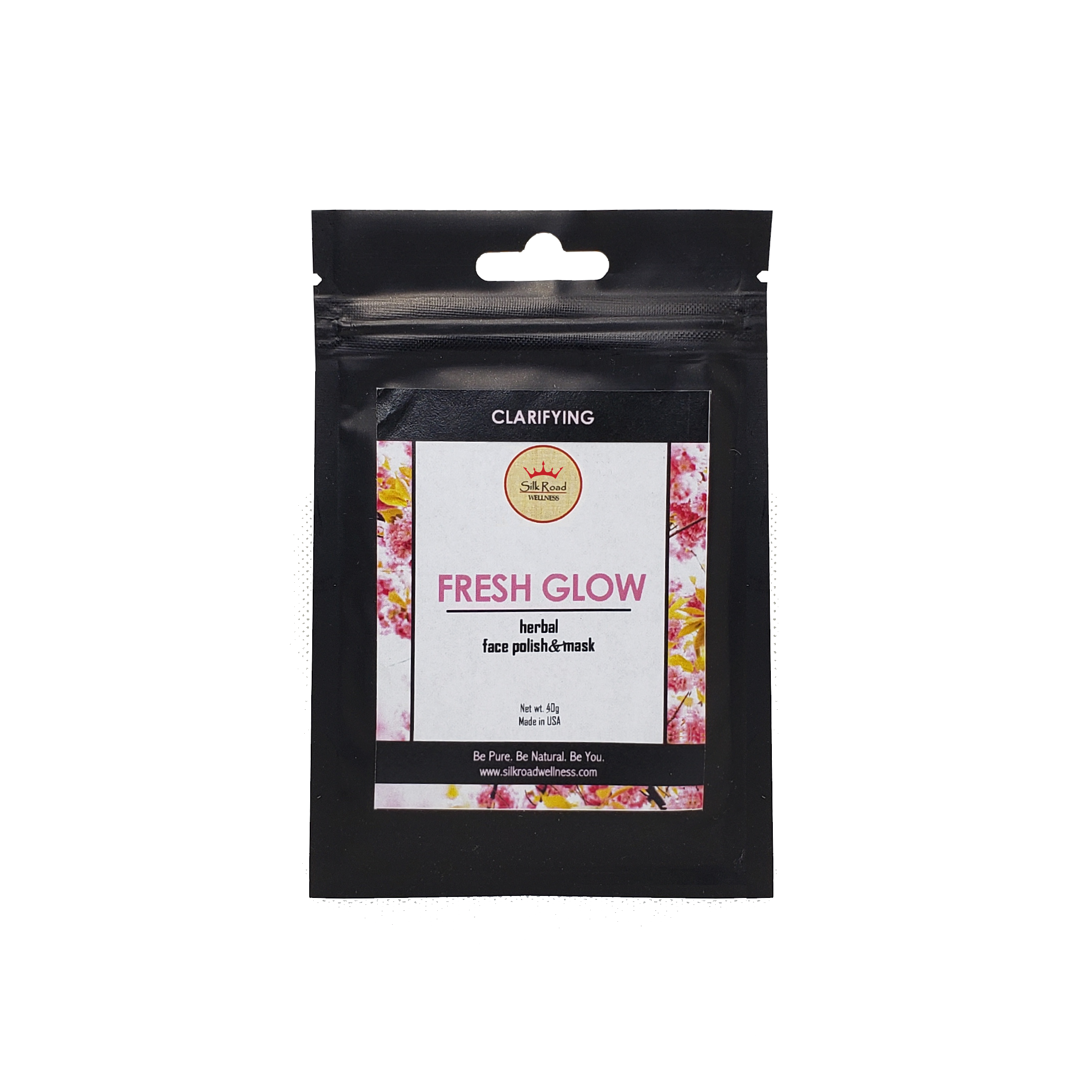 Facial Scrub & Mask - Fresh Glow (Clarifying) – Silk Road Wellness