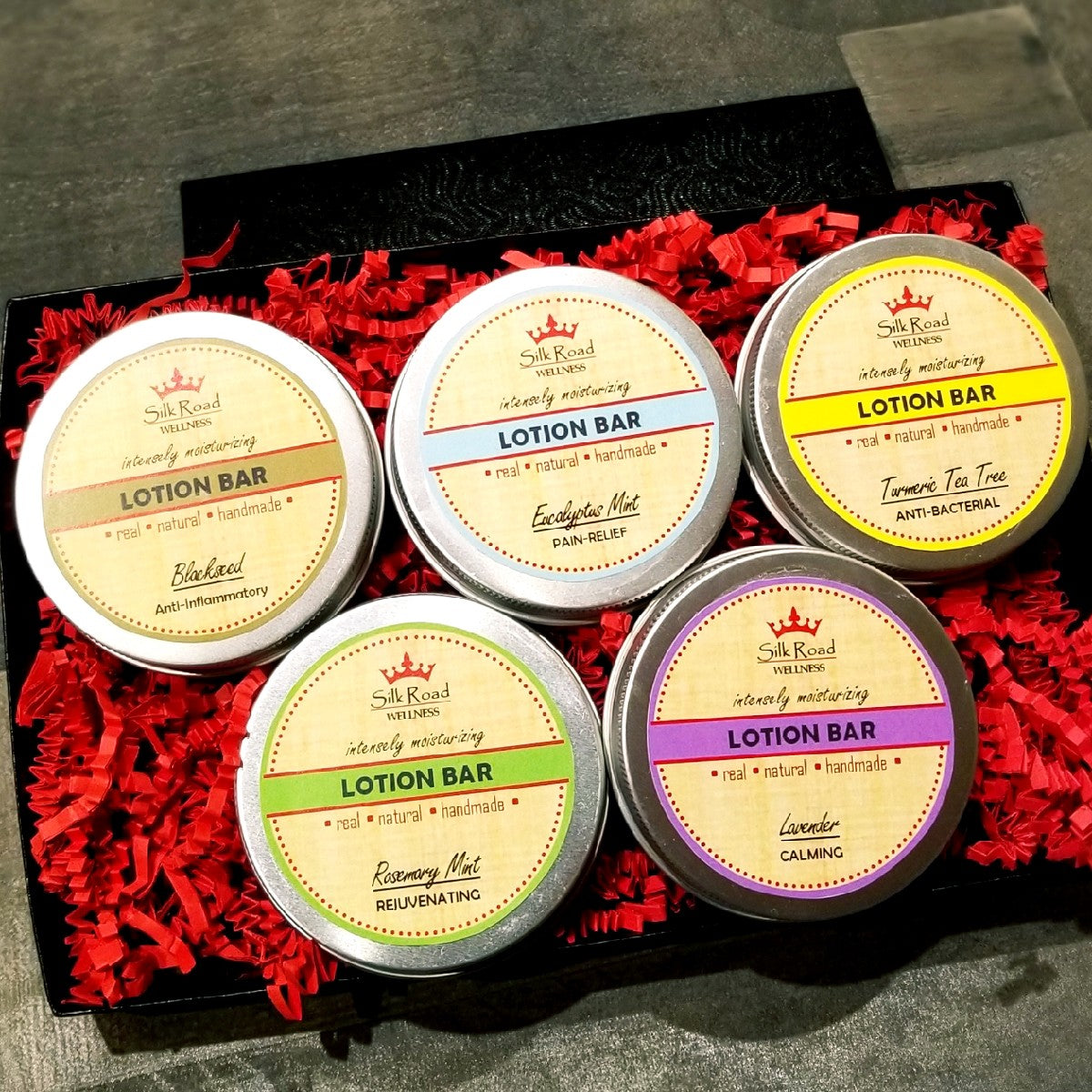 Gift Set - Solid Lotion Variety Set – Silk Road Wellness