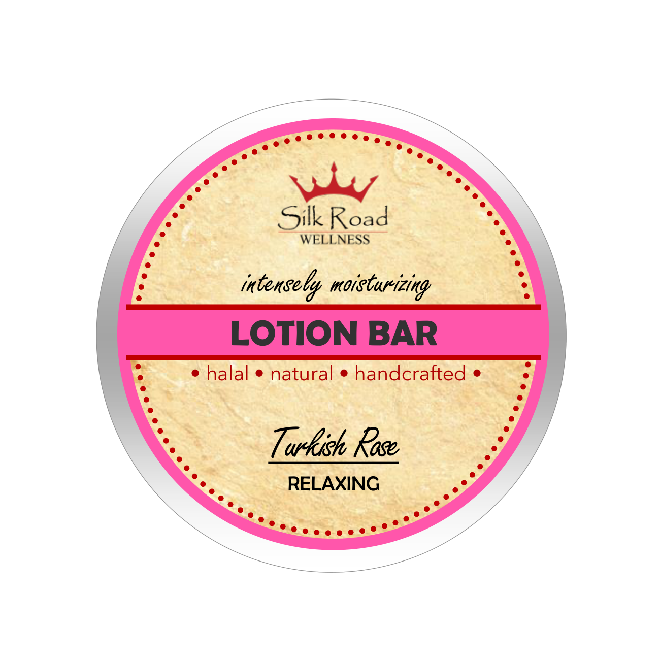Lotion Bar - Turkish Rose – Silk Road Wellness
